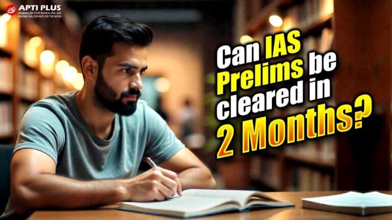 Can IAS Prelims Be Cleared in 2 Months? Expert Strategy & Tips